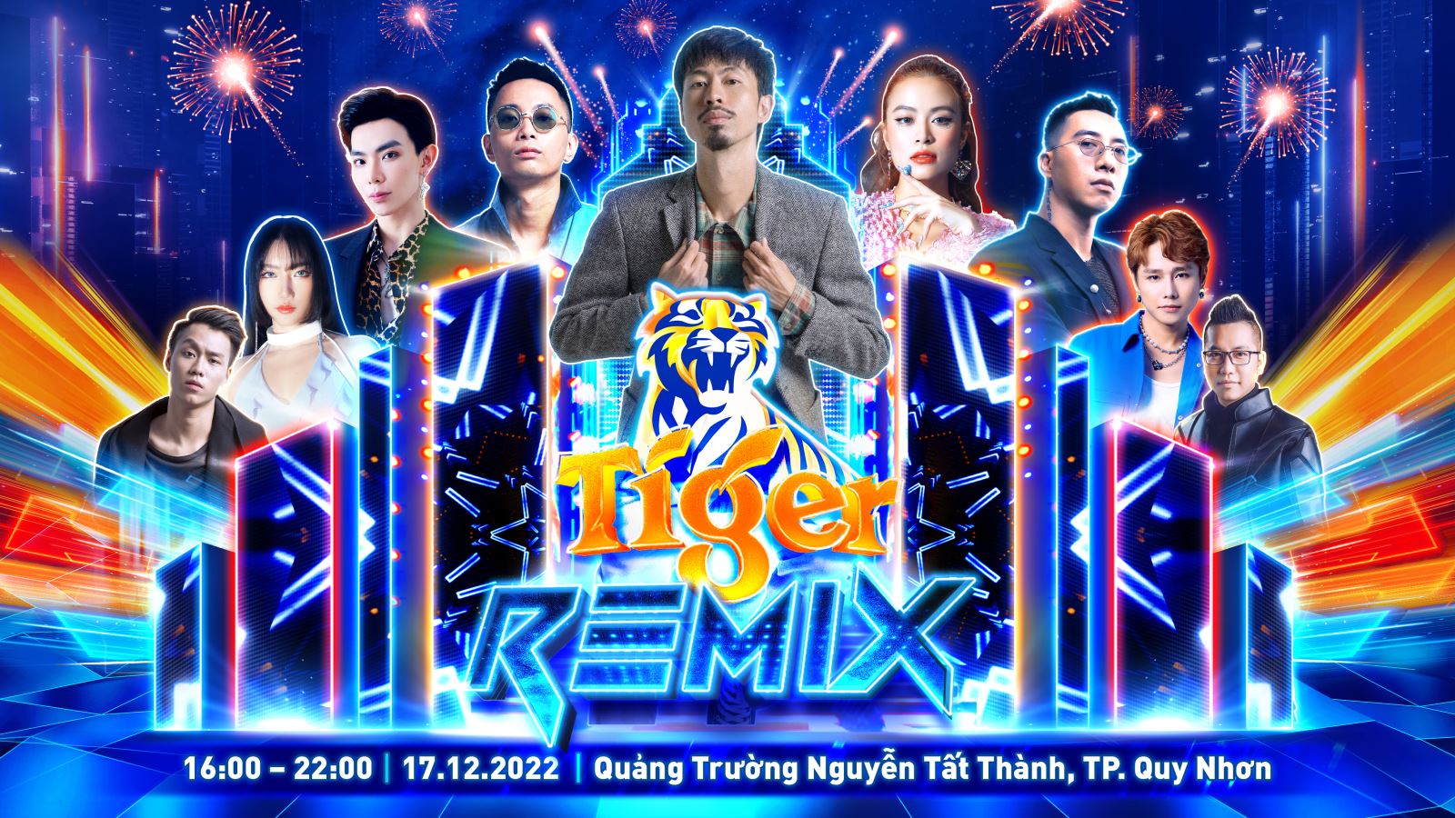 Chuỗi đại tiệc âm nhạc TIGER REMIX 2023 mang trải nghiệm siêu đỉnh đến 4 thành p | baotintuc.vn